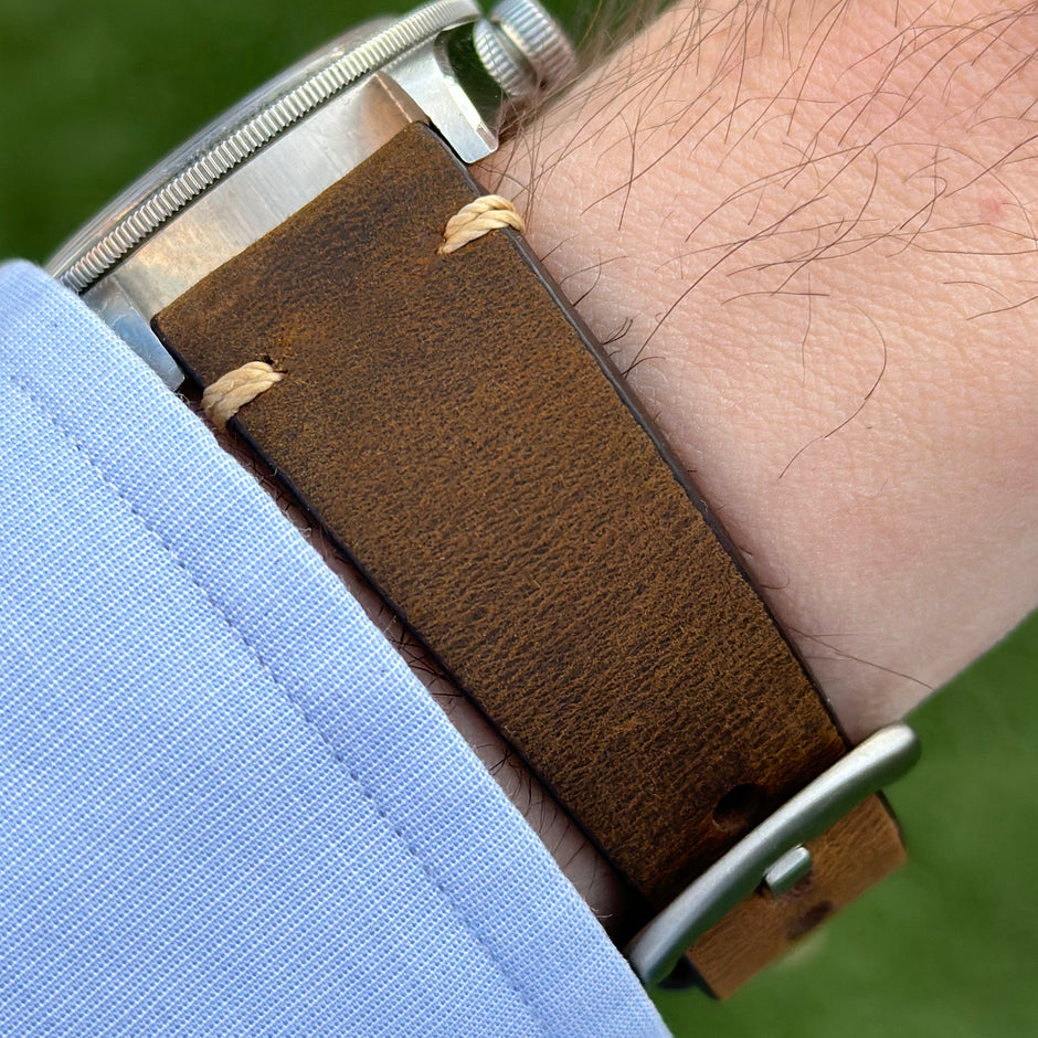 Handmade Full Grain Leather Watch Straps From The UK - Watch and Strap ...