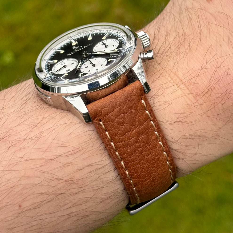 Copper Brown Italian Full Grain Leather Watch Strap – Watch and Strap Co
