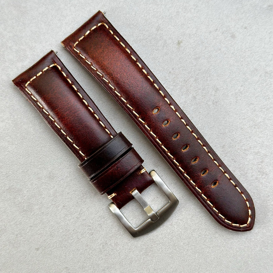 Handmade Full Grain Leather Watch Straps From The UK - Watch and Strap ...